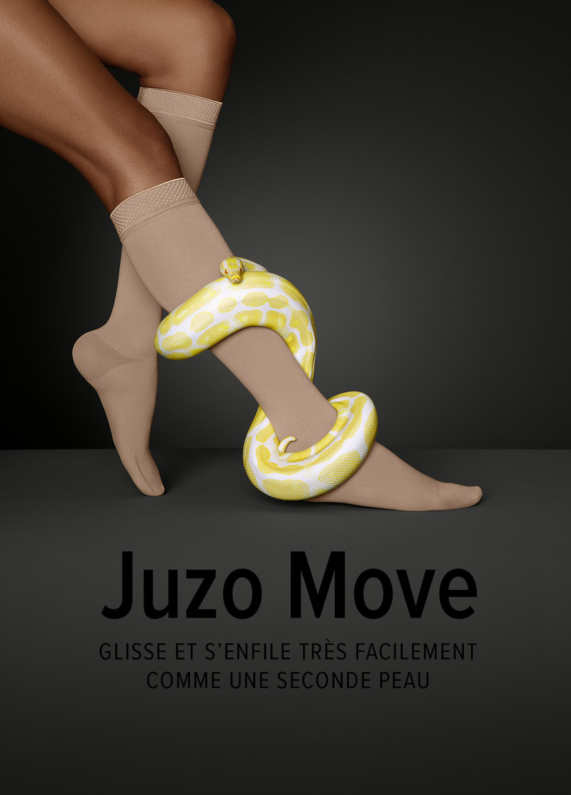 Juzo Move – Enfilage facile de bas de compression - Juzo