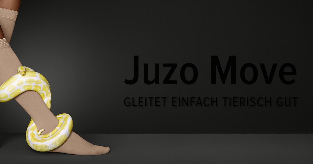 Juzo Move: Gleitet einfach tierisch gut - Juzo